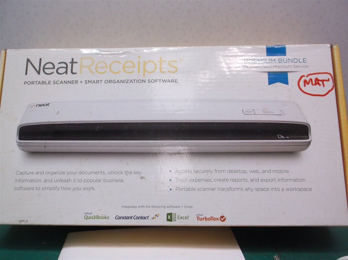 Neat NeatReceipts NM-1000 Mobile Scanner for Receipts – CEA_Services