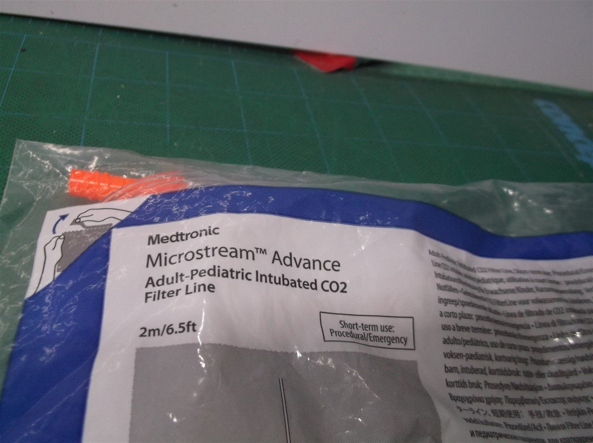 MEDTRONIC MVAI MicroStream Advance Adult / Pediatric Intubated CO2 Fil ...