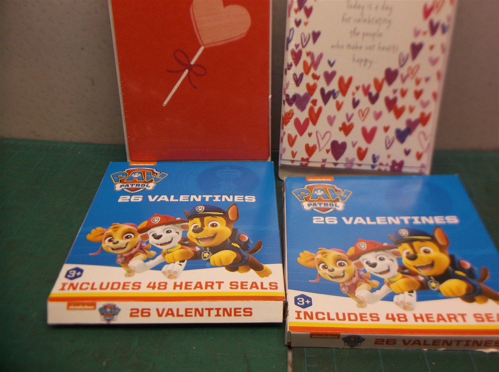 Paw Patrol Valentines 2-26 + 10 Cards Kids School Party Exchange New ...