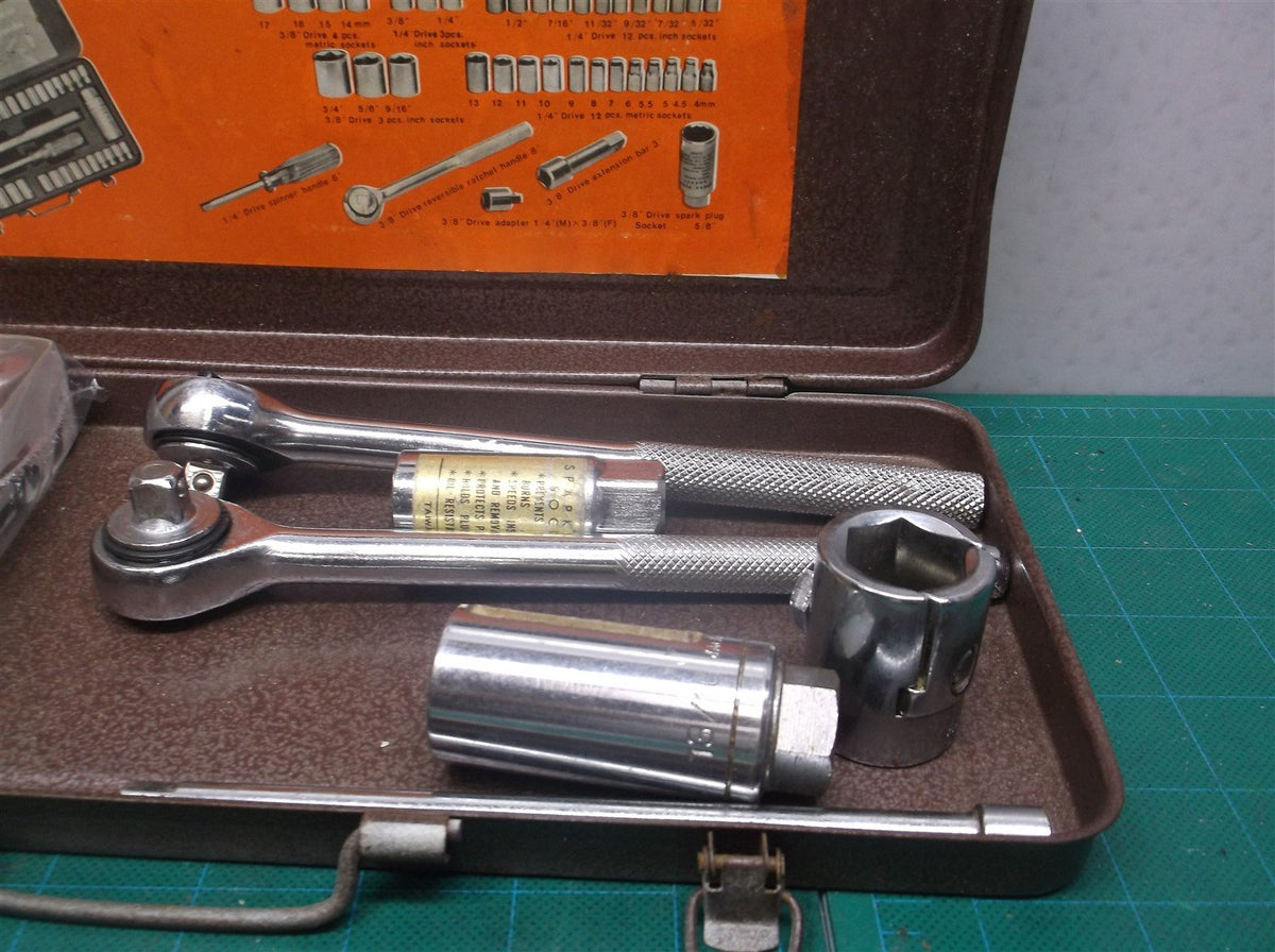 Ludell #4015 40 pieces missing 6" drive spinner handle SAE and metric ...