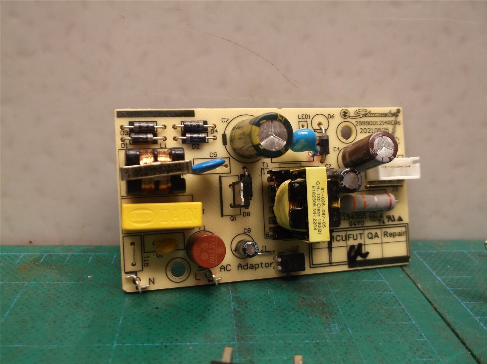2299002349 Schumacher A/C To D/C Power Board with 2299002018 Schumache ...