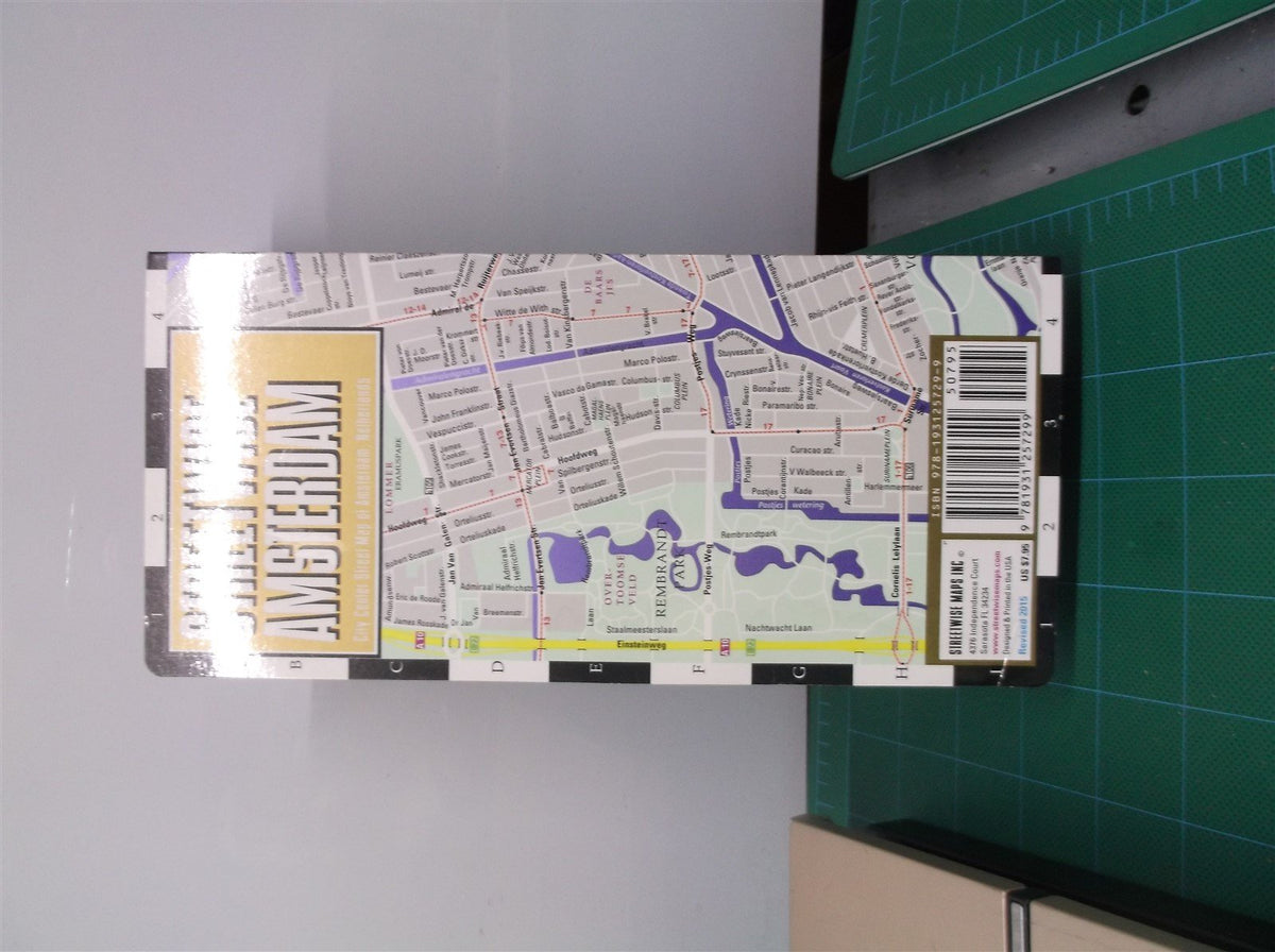 Streetwise Amsterdam Map - Laminated City Center Street Map of Amsterd ...